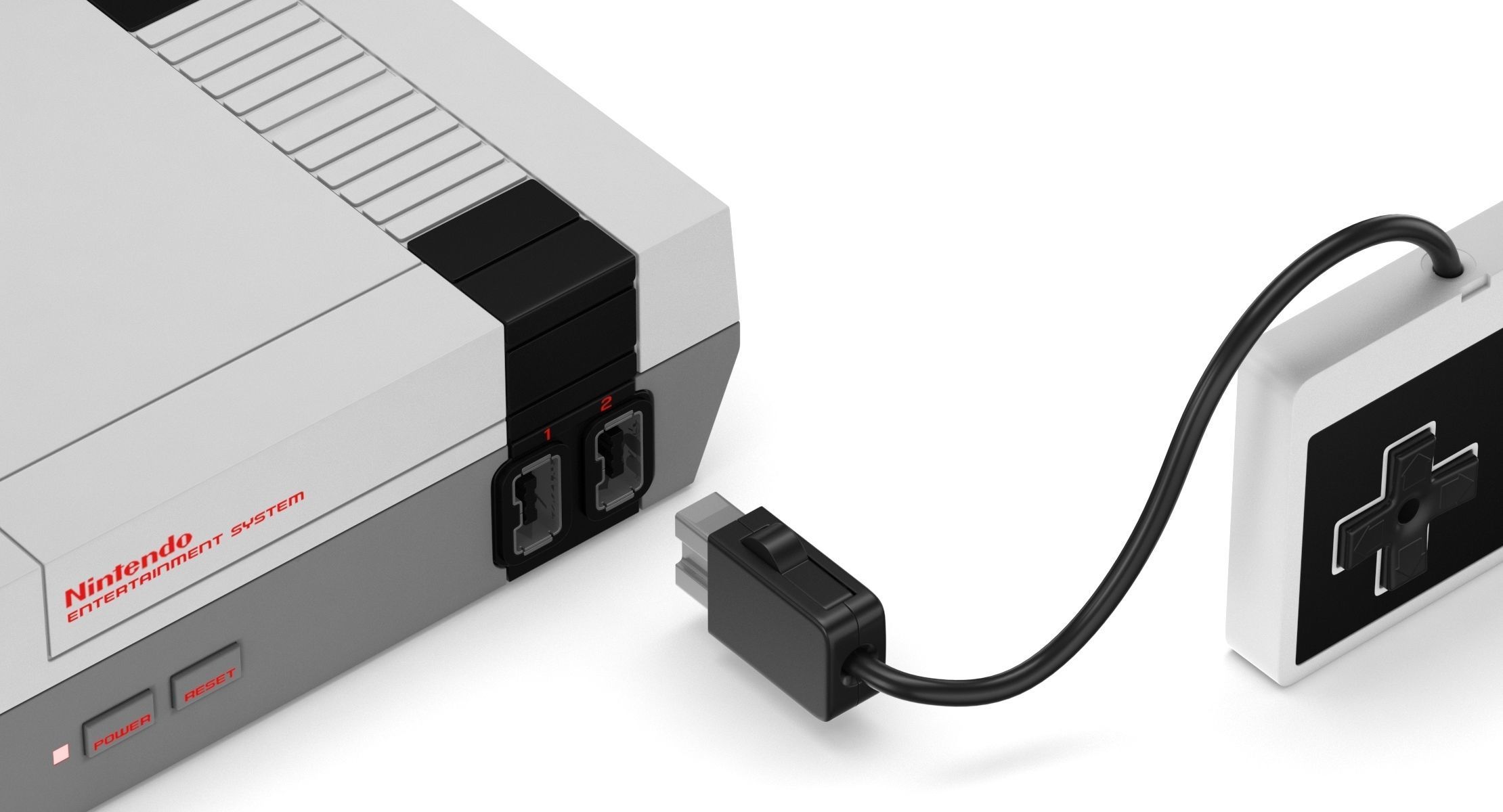 Nintendo Entertainment System 3D model | CGTrader
