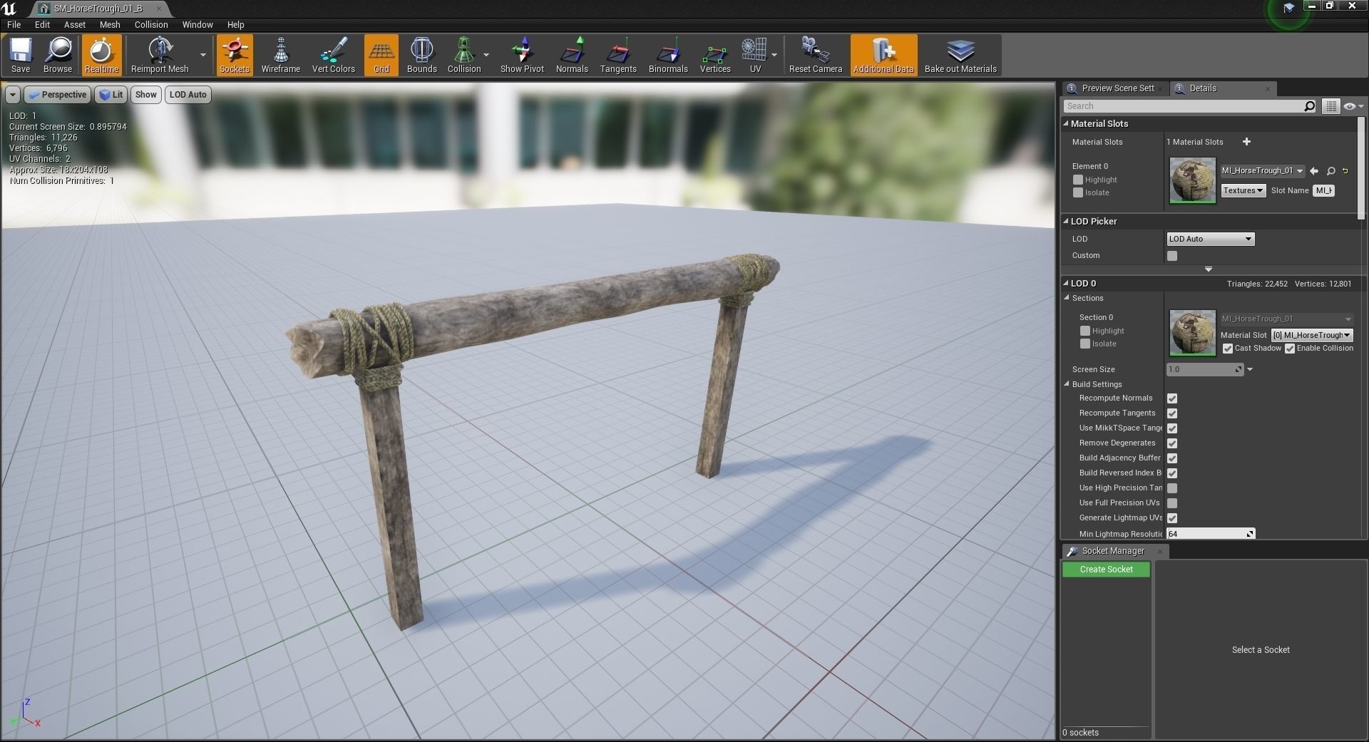 3D model Western - Horse Trough VR / AR / low-poly | CGTrader