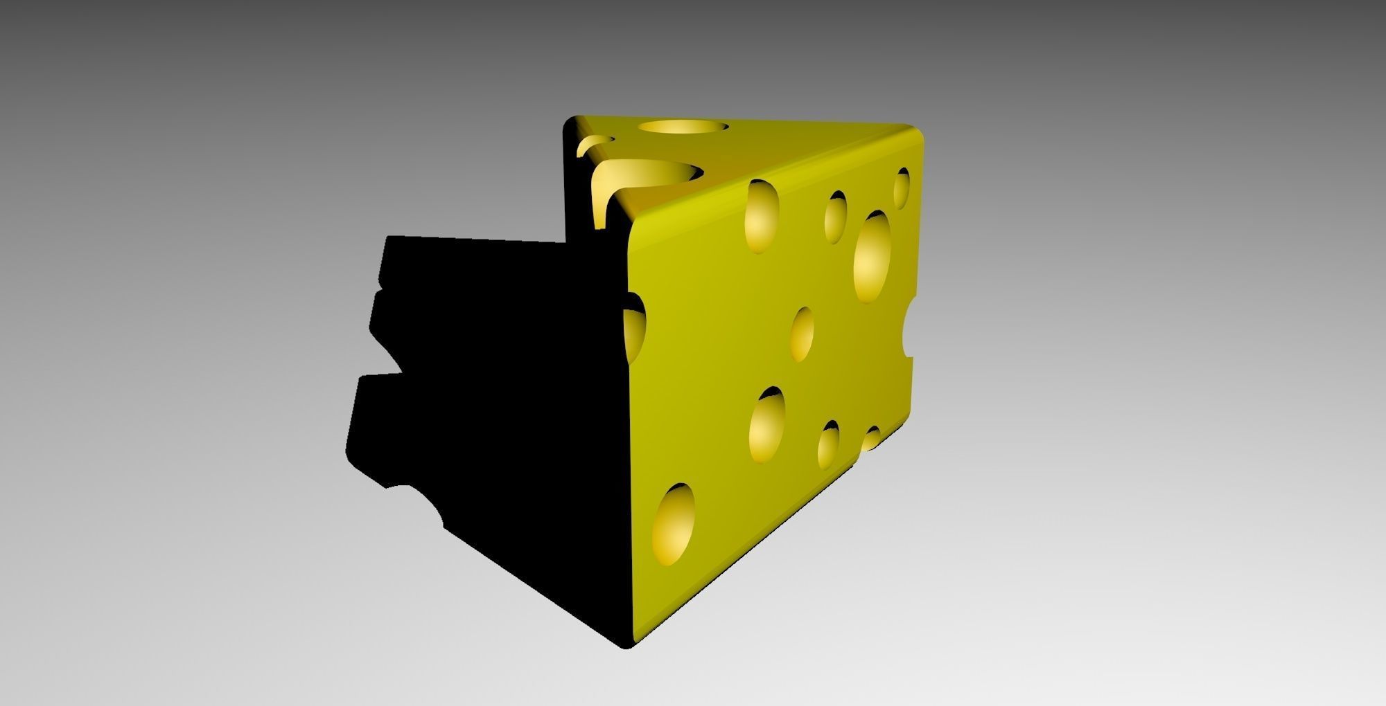 cheese free 3D model | CGTrader