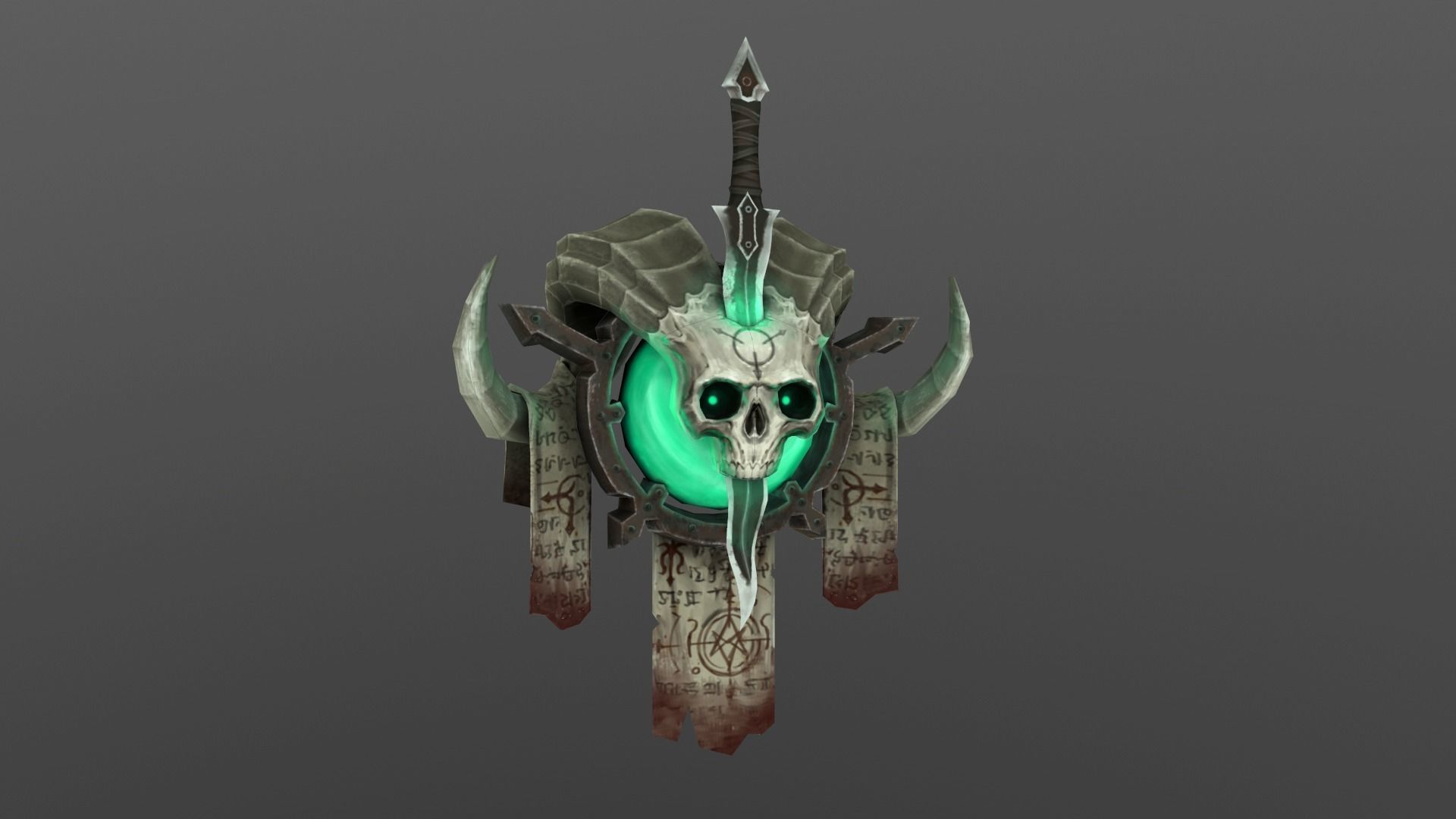 3D model Necro Class Sigil VR / AR / low-poly | CGTrader