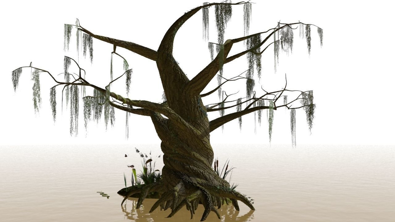 swamp assets 3D model | CGTrader