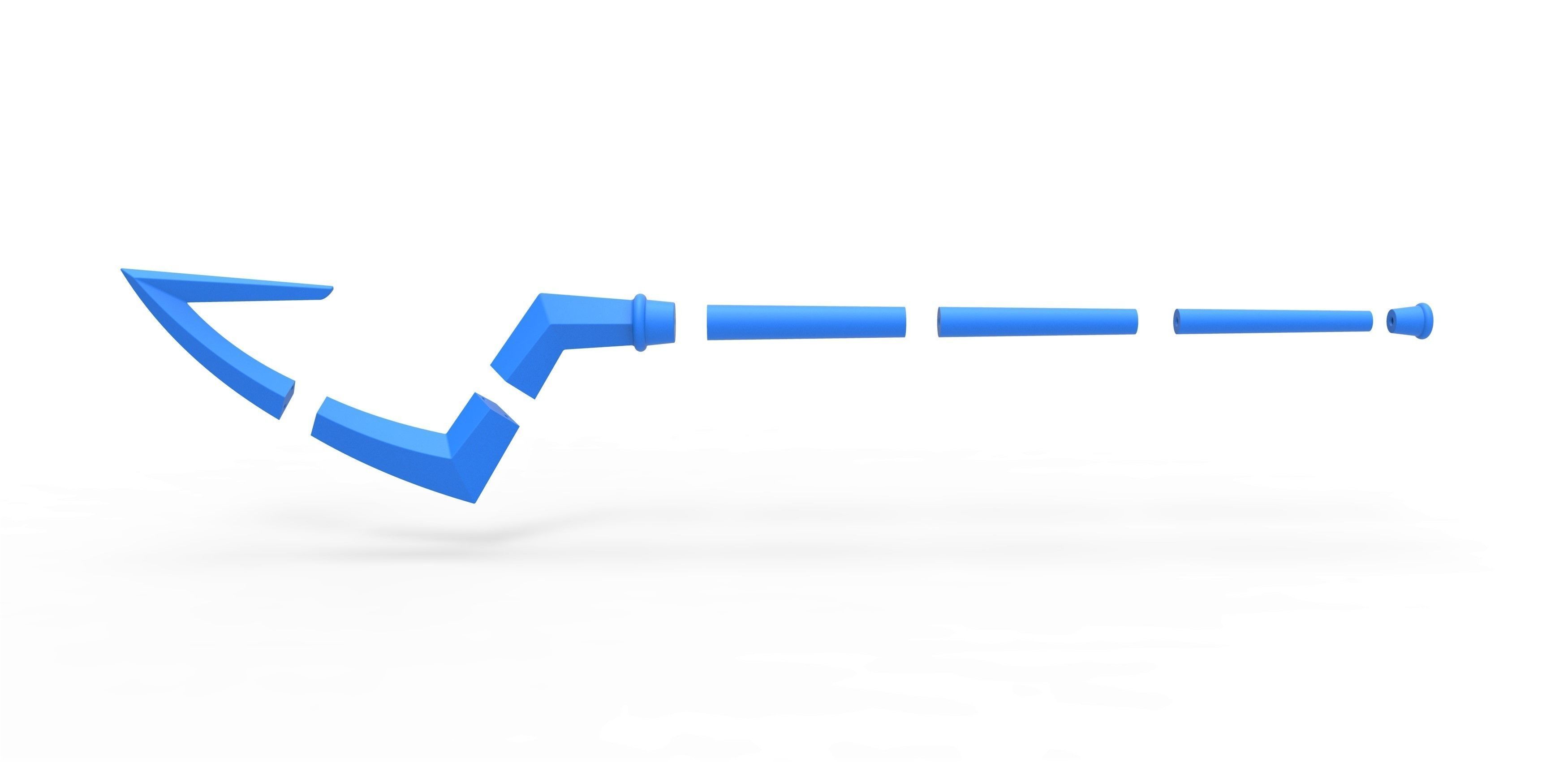 Cane of Sly Cooper 3D model 3D printable | CGTrader