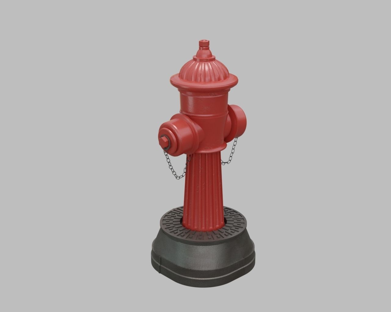 Fire Hydrant 24 - Old Vintage style 3D model | CGTrader