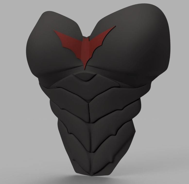 Batwoman Chest Armor 3D model 3D printable | CGTrader
