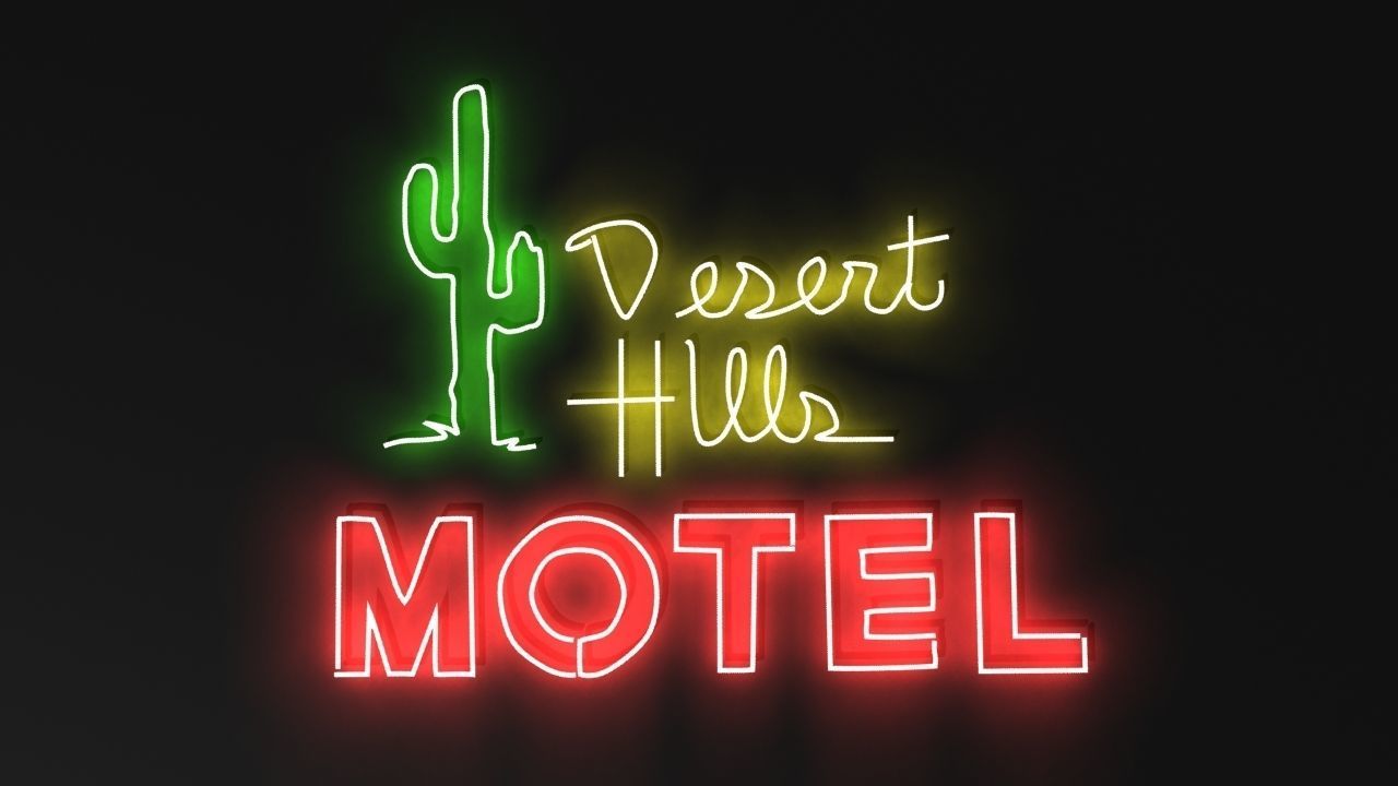 Neon signs collection 3D model | CGTrader