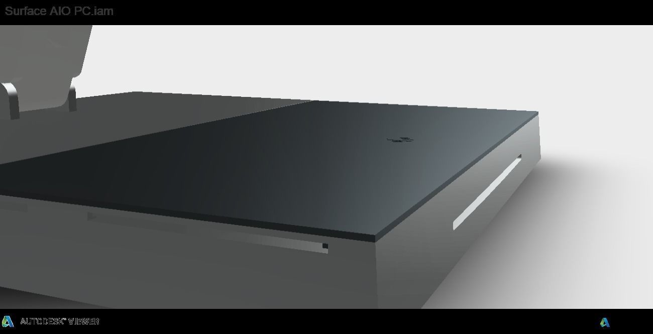 AIO WINDOWS PC Surface 3D model 3D printable | CGTrader