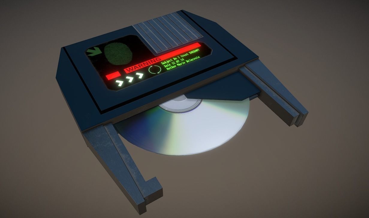 3D model Audio Diary VR / AR / low-poly | CGTrader