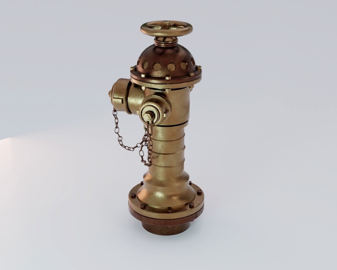 Fire Hydrant 25 - Steampunk Fireplug Vintage Design 3D model | CGTrader