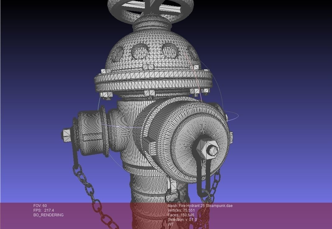 Fire Hydrant 25 - Steampunk Fireplug Vintage Design 3D model | CGTrader