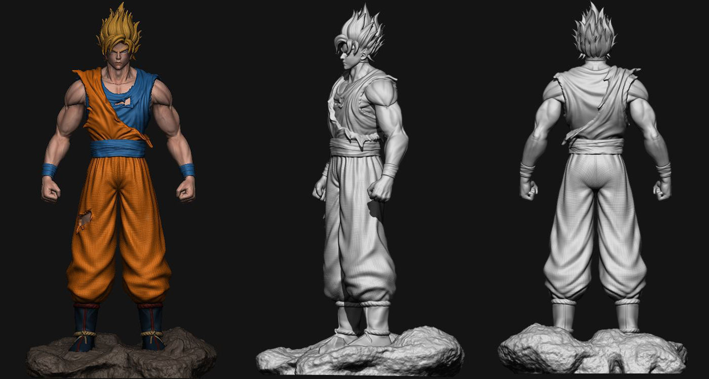 10 FILES DRAGON BALL COLLECTION 3D model 3D printable | CGTrader
