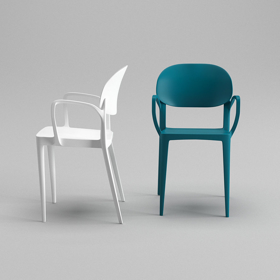 Amy chairs 3D model | CGTrader