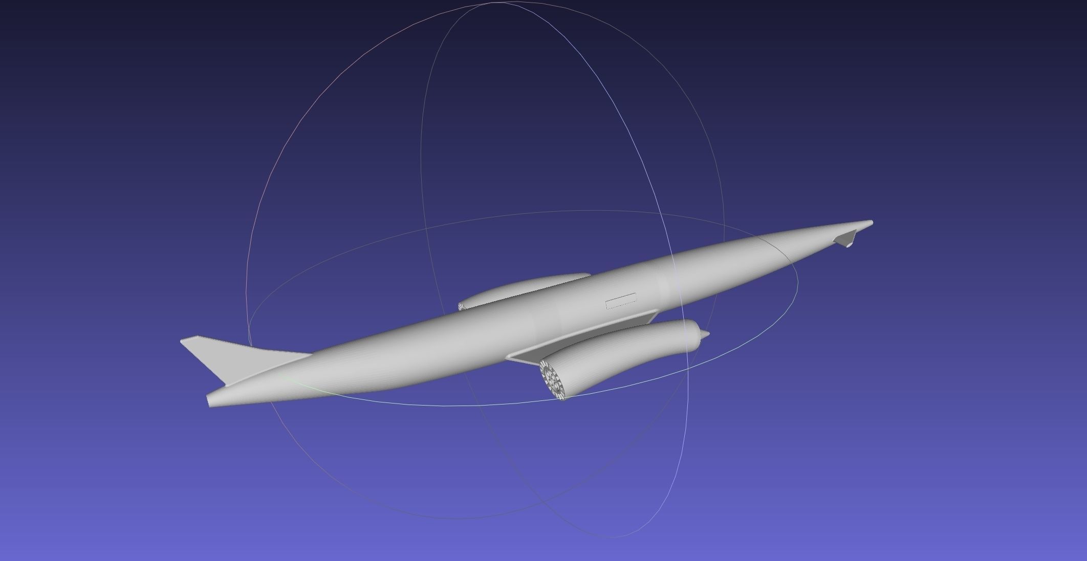 Skylon Spaceplane Printable Model 3D model 3D printable | CGTrader
