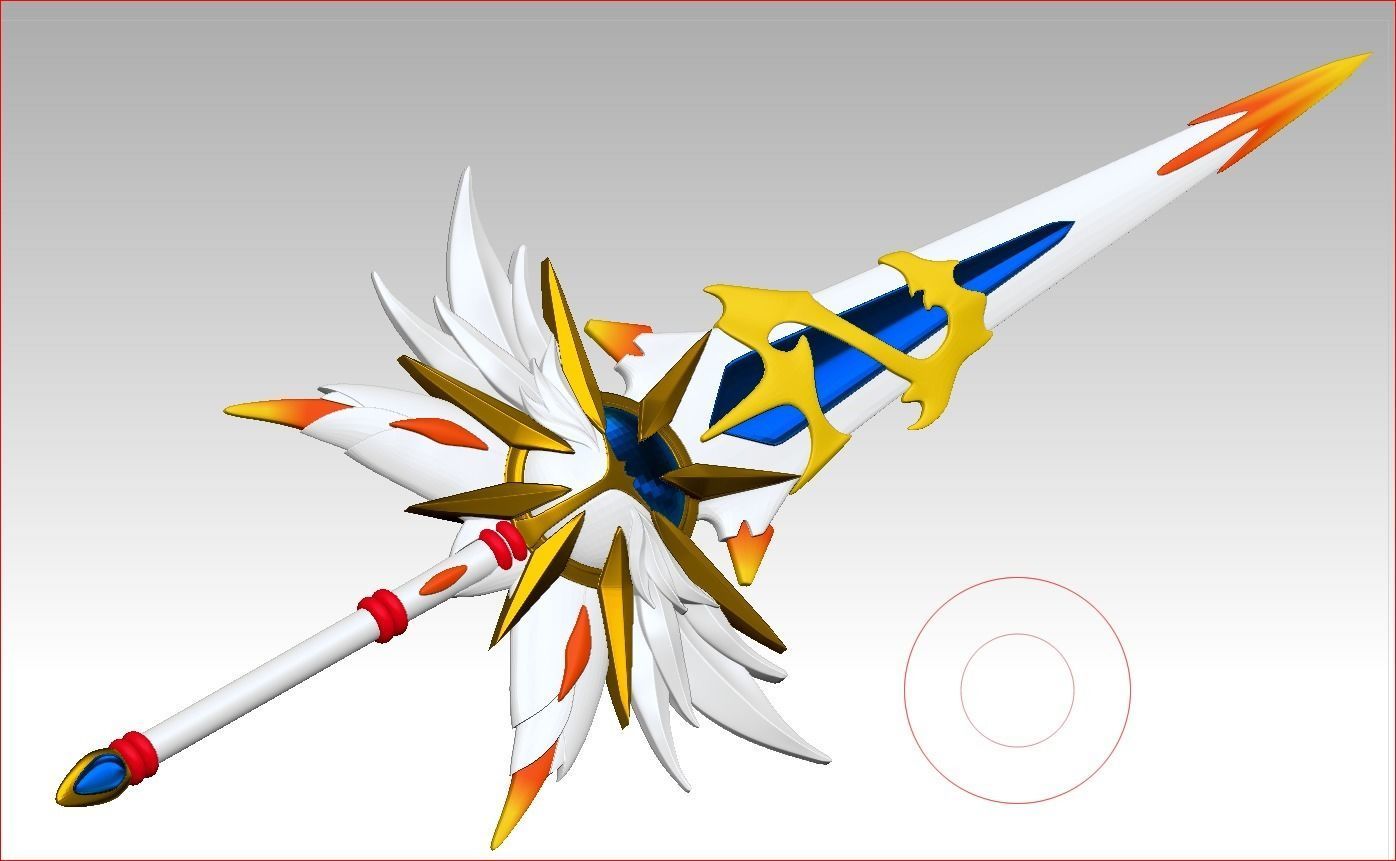 Pokemon sword for 3D printing 3D model | CGTrader