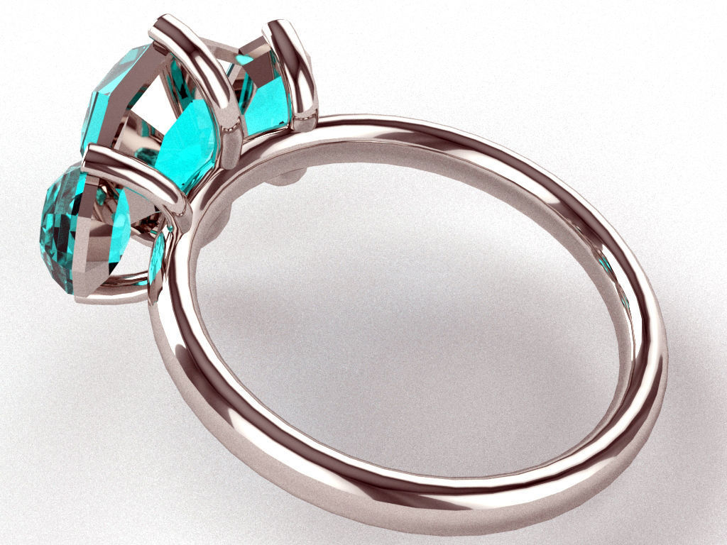 Ring Silver 3D model | CGTrader