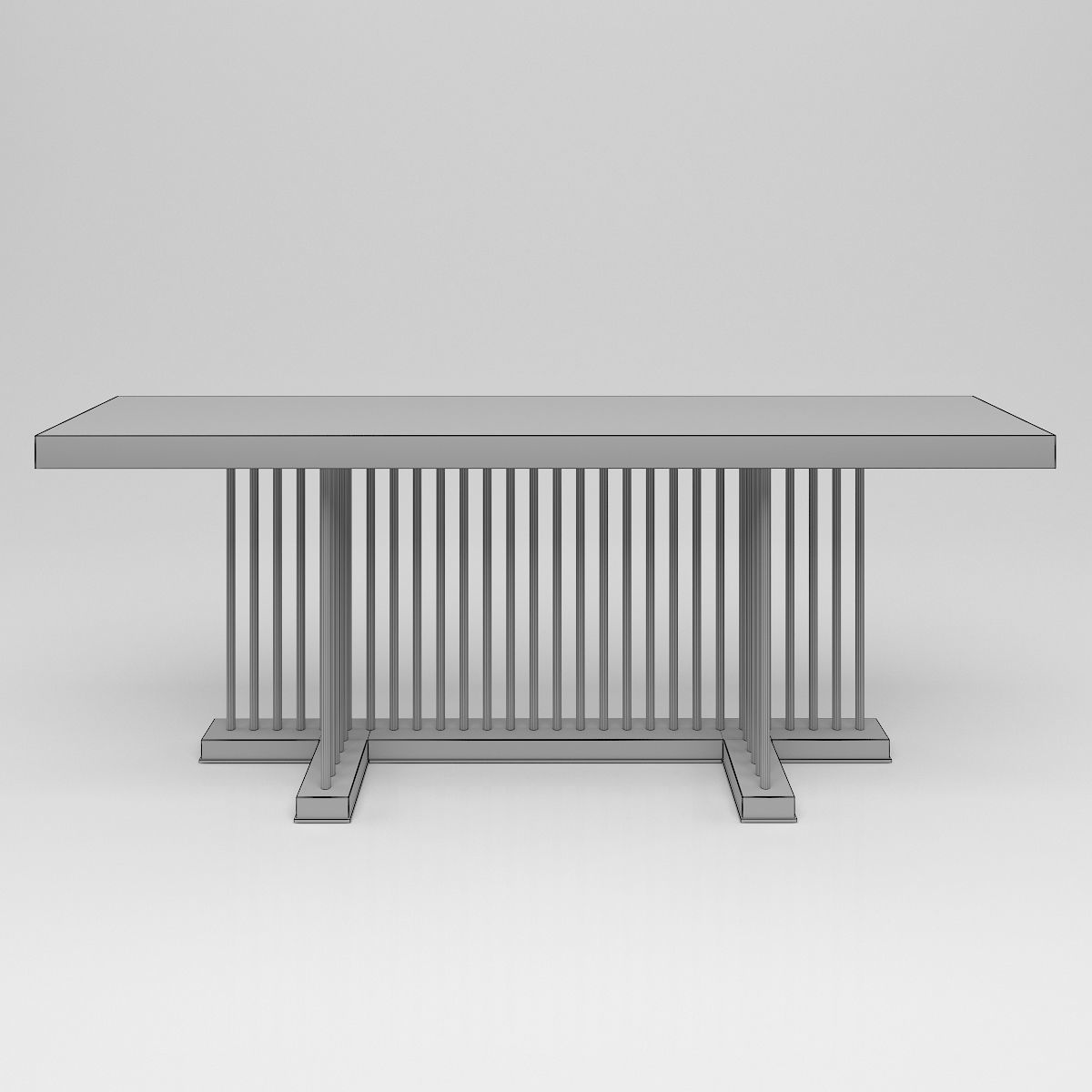 Schubert Longhi Console Table 3D model | CGTrader