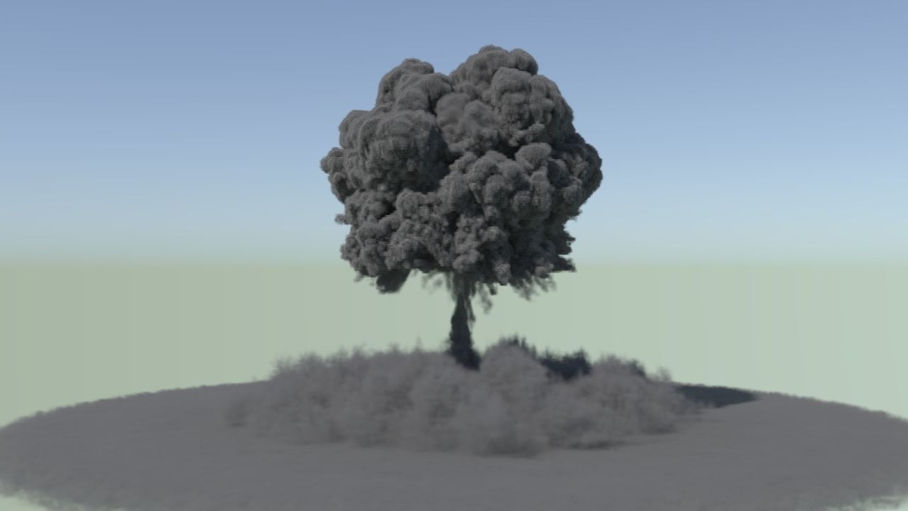 3D model Houdini Power Asset - Nuclear Explosion VR / AR / low-poly ...