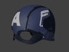 Captain America Helmet 3D model 3D printable | CGTrader