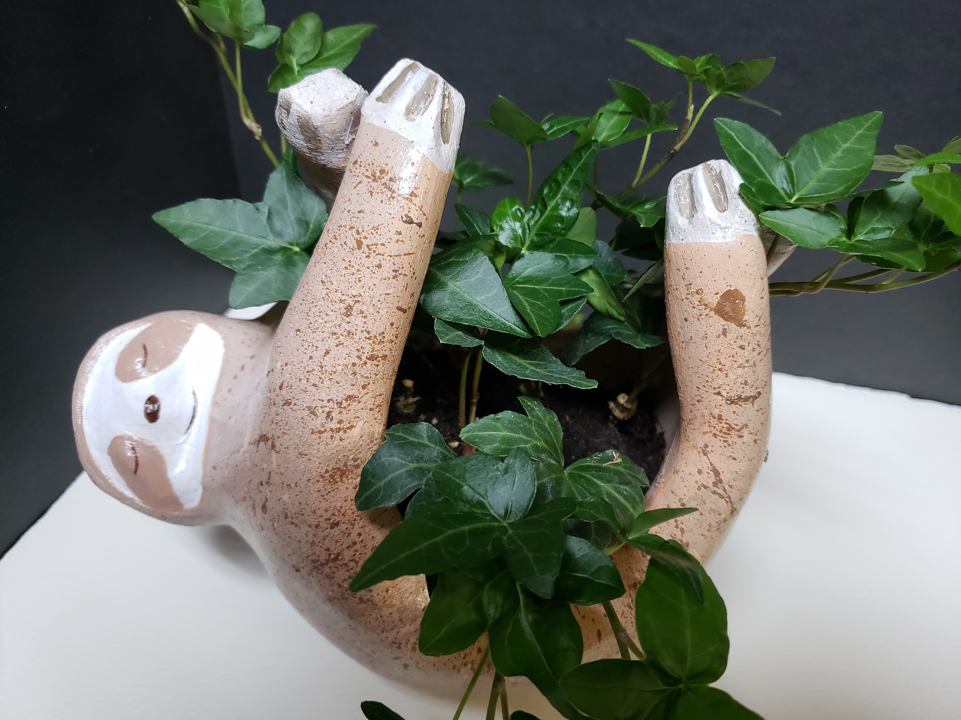 Sloth Flower Pot 3D model 3D printable | CGTrader