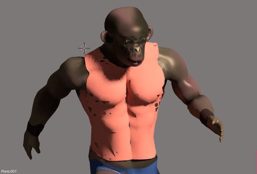 apeman animated 3D model animated rigged | CGTrader