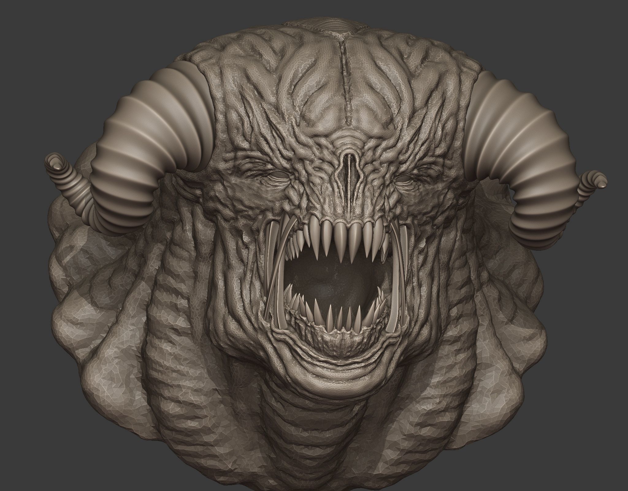 Demon Evil Doom Moster 3D model | CGTrader