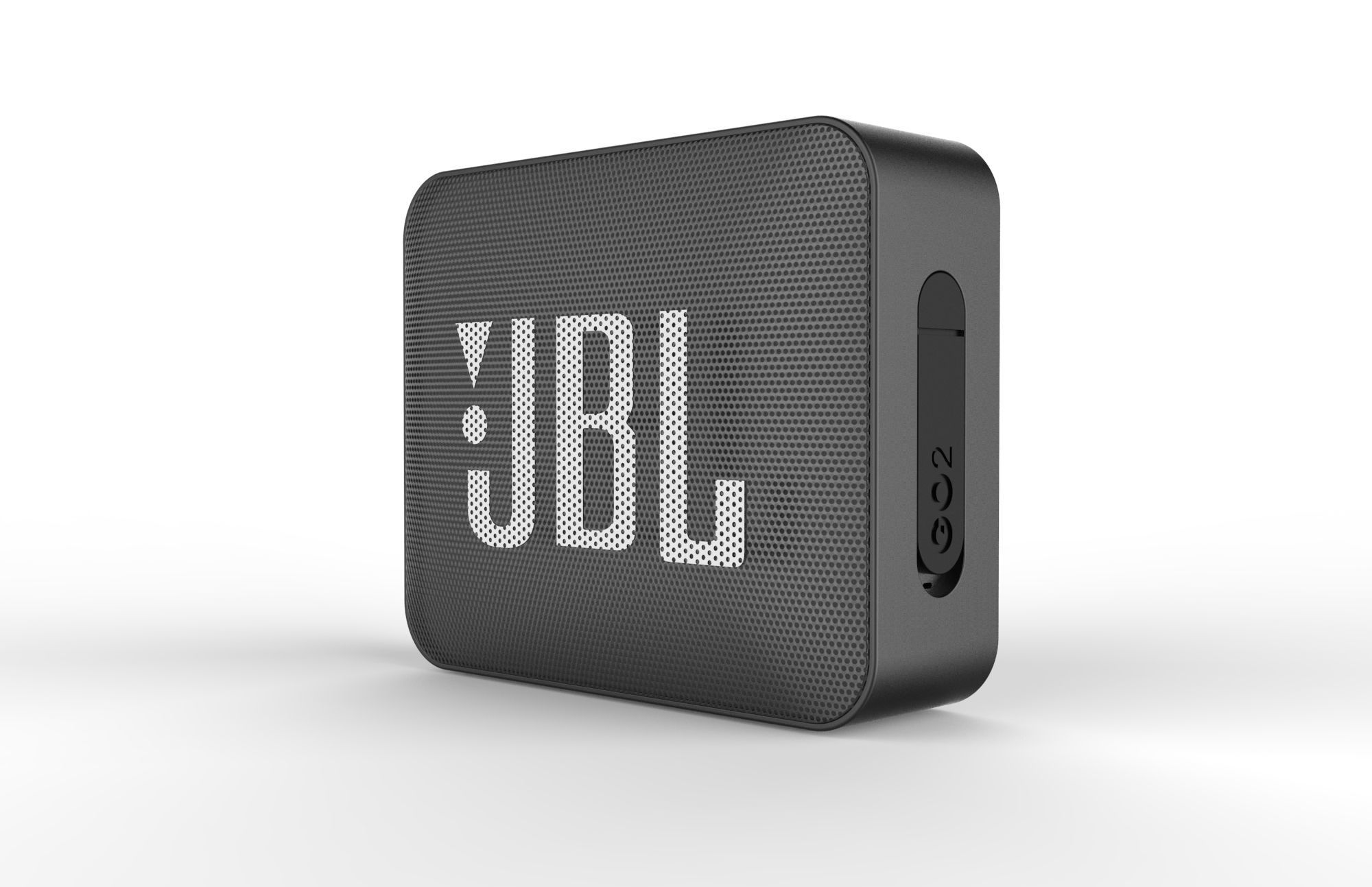 JBL GO2 BLACK SPEAKER -customizable speaker 3d model 3D model 3D ...