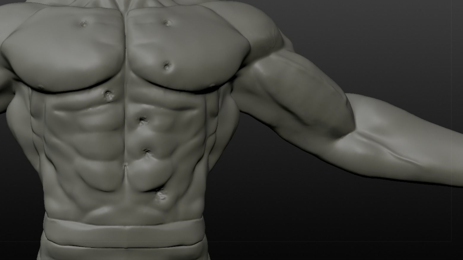 Character 3D muscular man 3D model | CGTrader