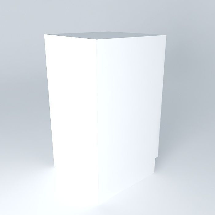 Single module Cabinet kitchen gav free 3D model | CGTrader