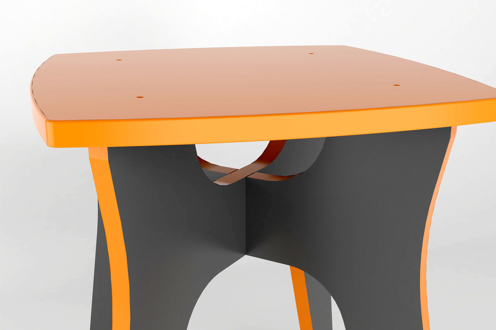 CNC model of plywood stool 3D model | CGTrader