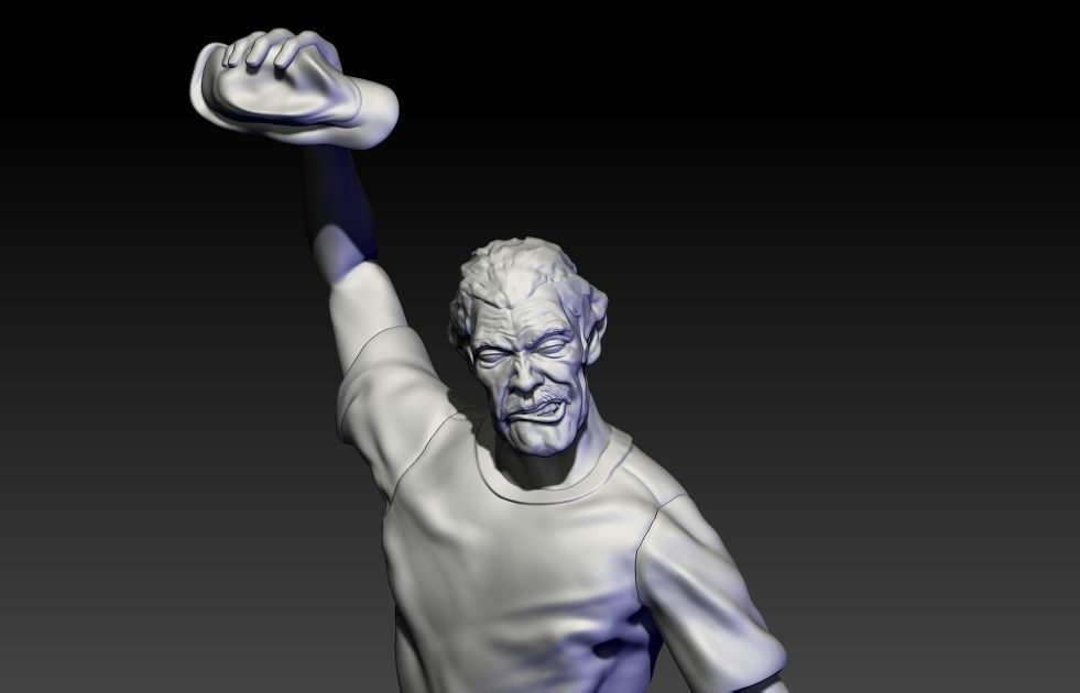 Don Ramon Seu Madruga - Pose 2 3D model 3D printable | CGTrader