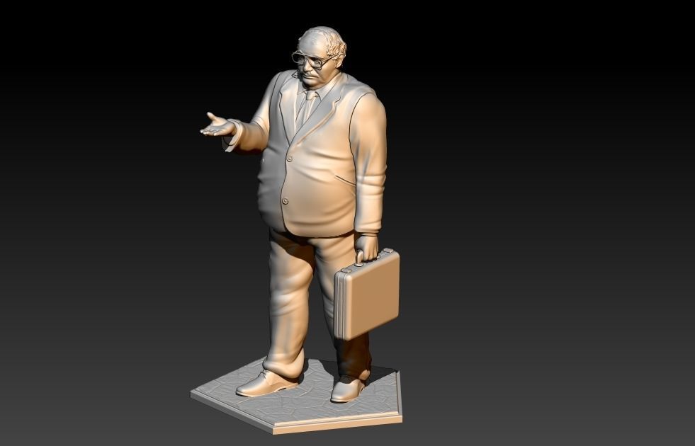 Senor Seu Barriga 3D model 3D printable | CGTrader