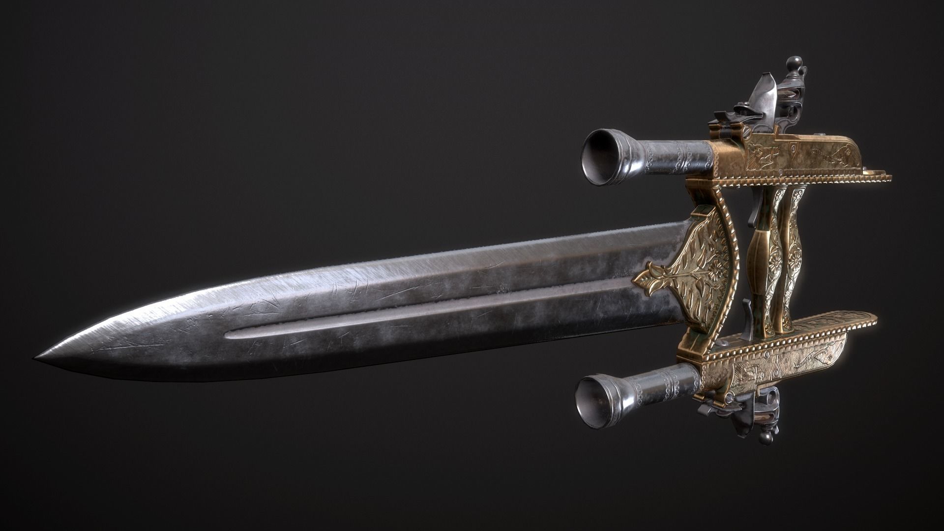 Collection of Flintlock Katars VR / AR / low-poly | CGTrader