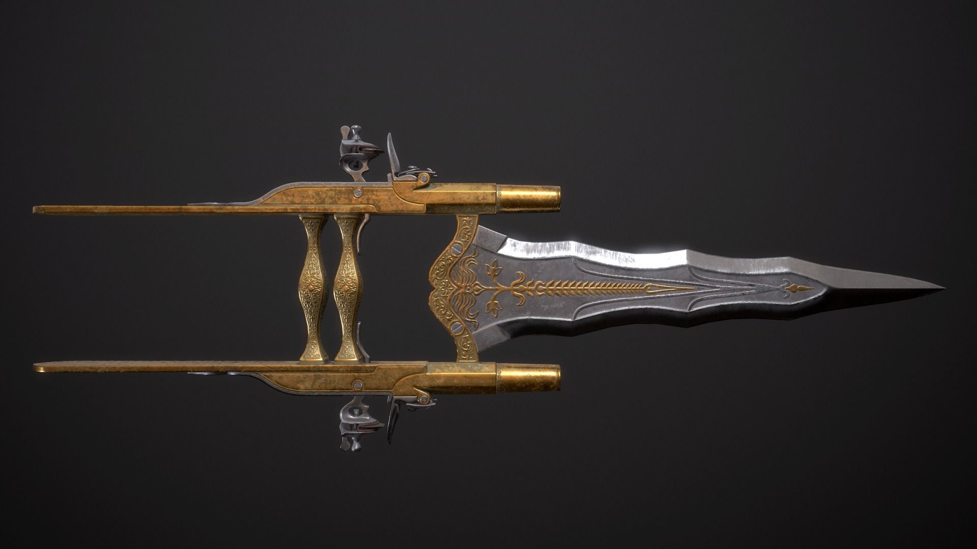Collection of Flintlock Katars VR / AR / low-poly | CGTrader