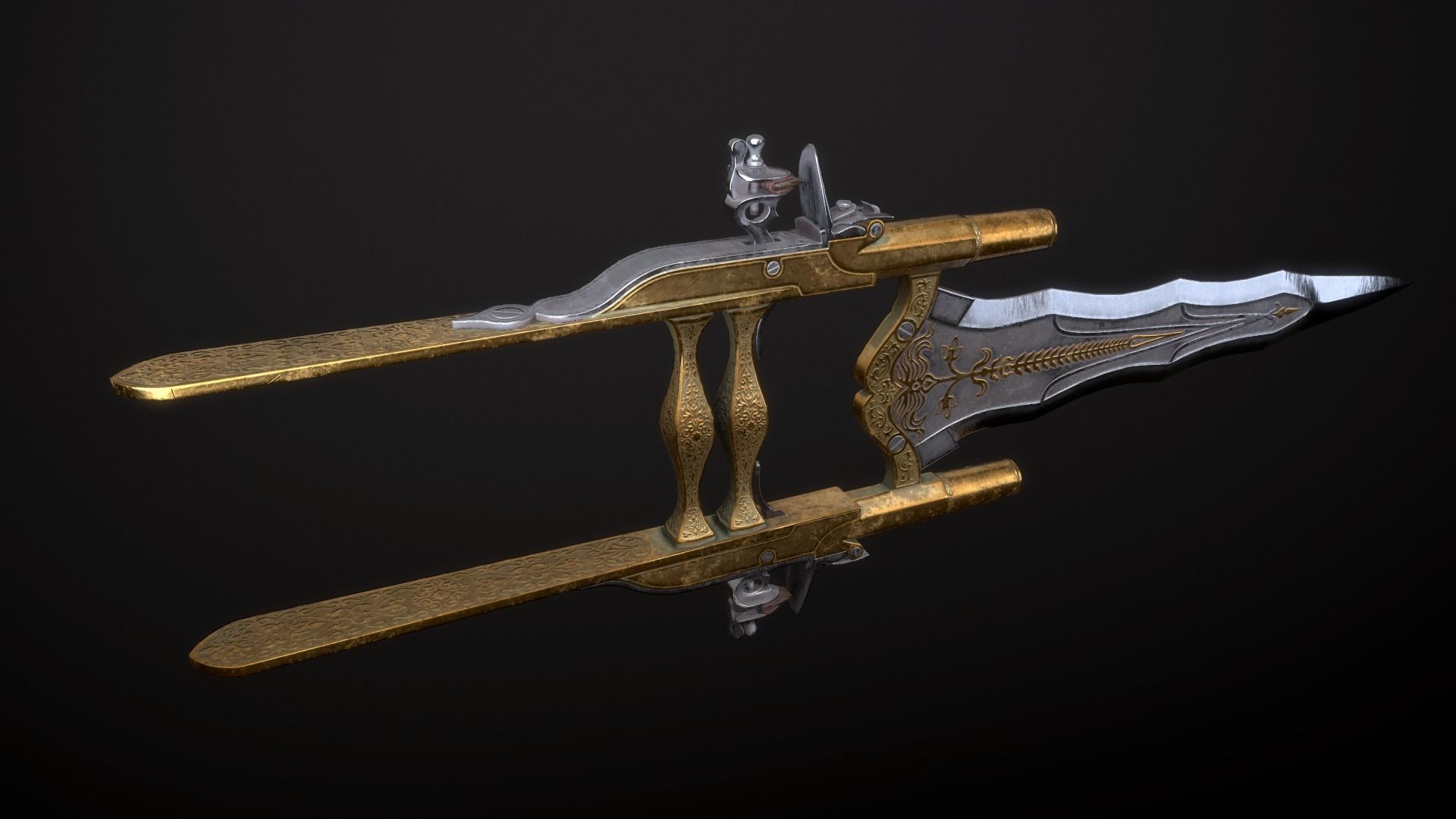 Collection of Flintlock Katars VR / AR / low-poly | CGTrader