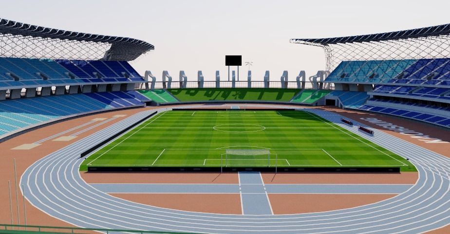 National Stadium Kaohsiung - Taiwan 3D model | CGTrader