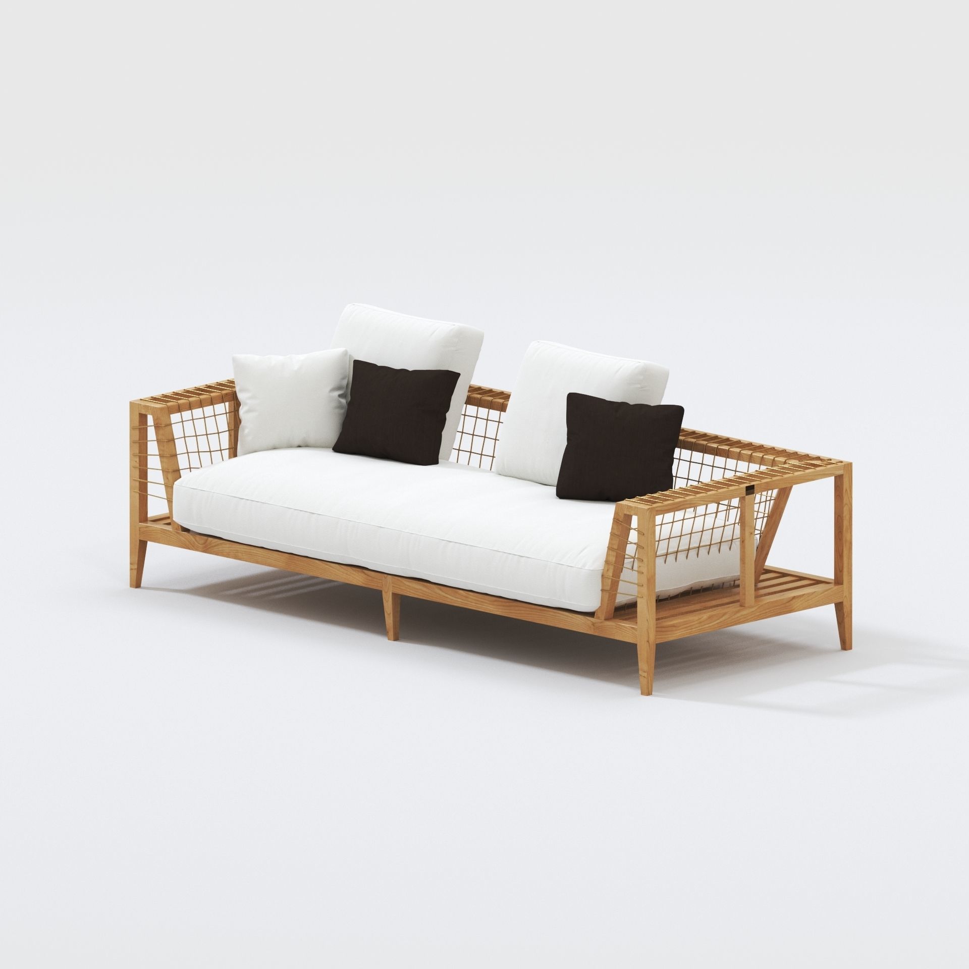 Unopiu - Synthesis Modular Seating System 3D model | CGTrader