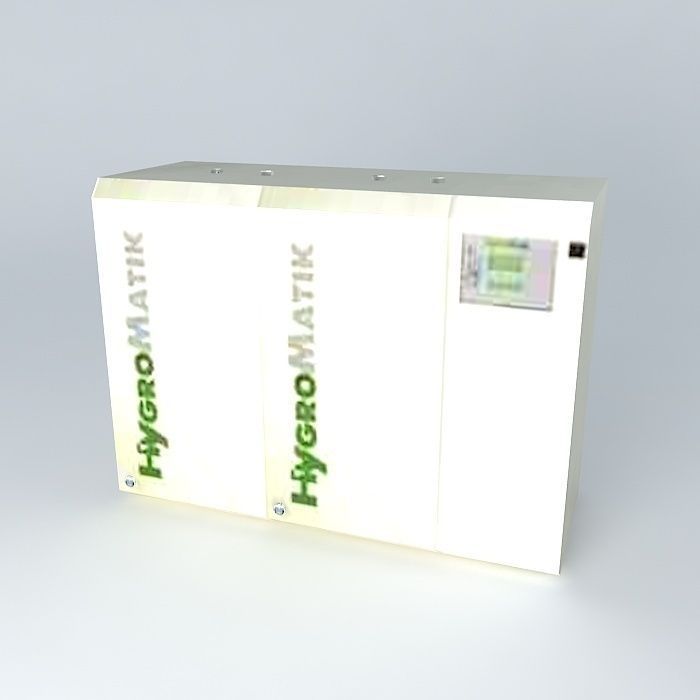 Hygromatik HY90 Steam Humidifier free 3D Model .max .obj .3ds .fbx .stl ...