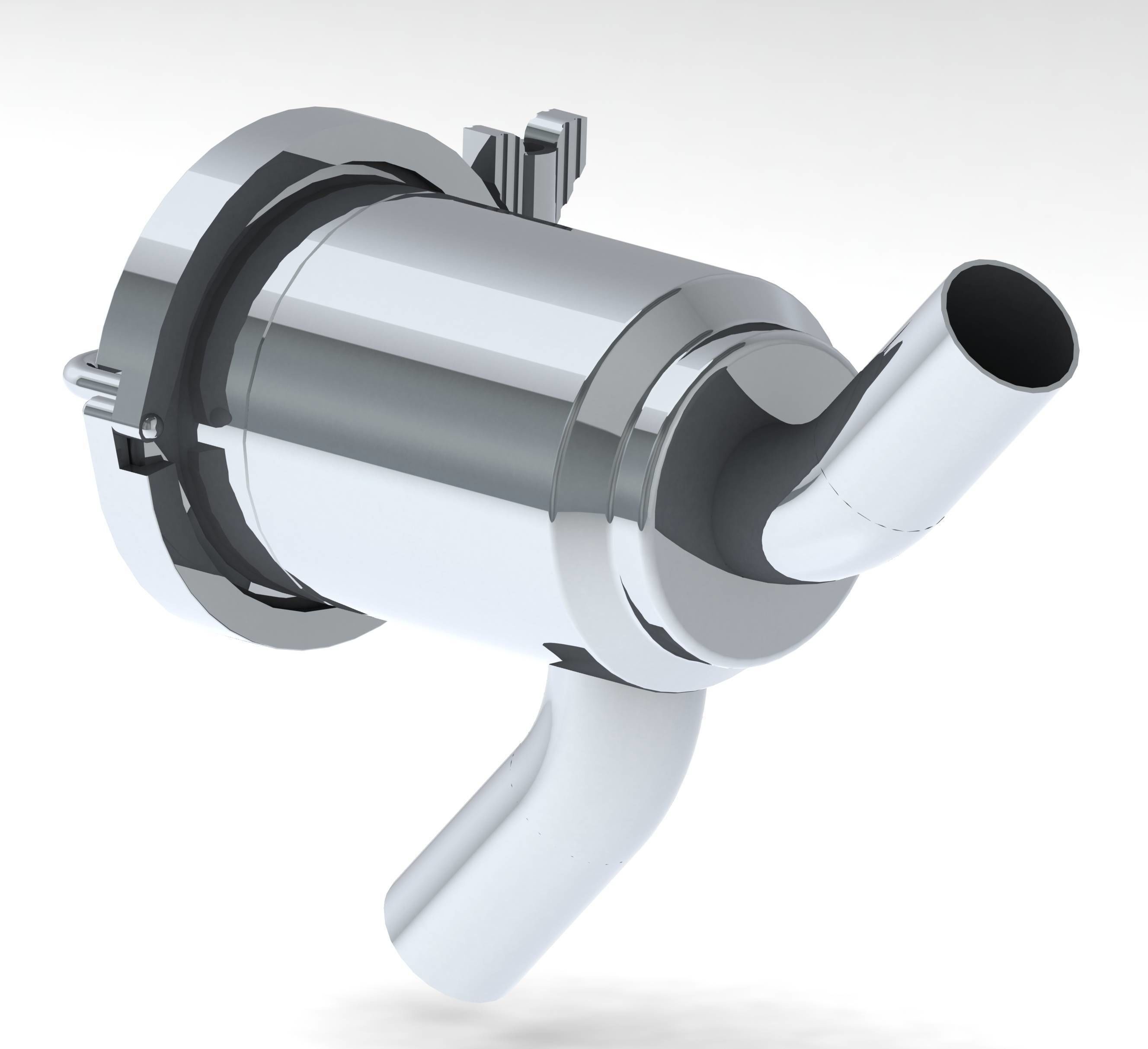 FILTRO FAMIQ RECTO CORTO Diam 38-1 3D model | CGTrader