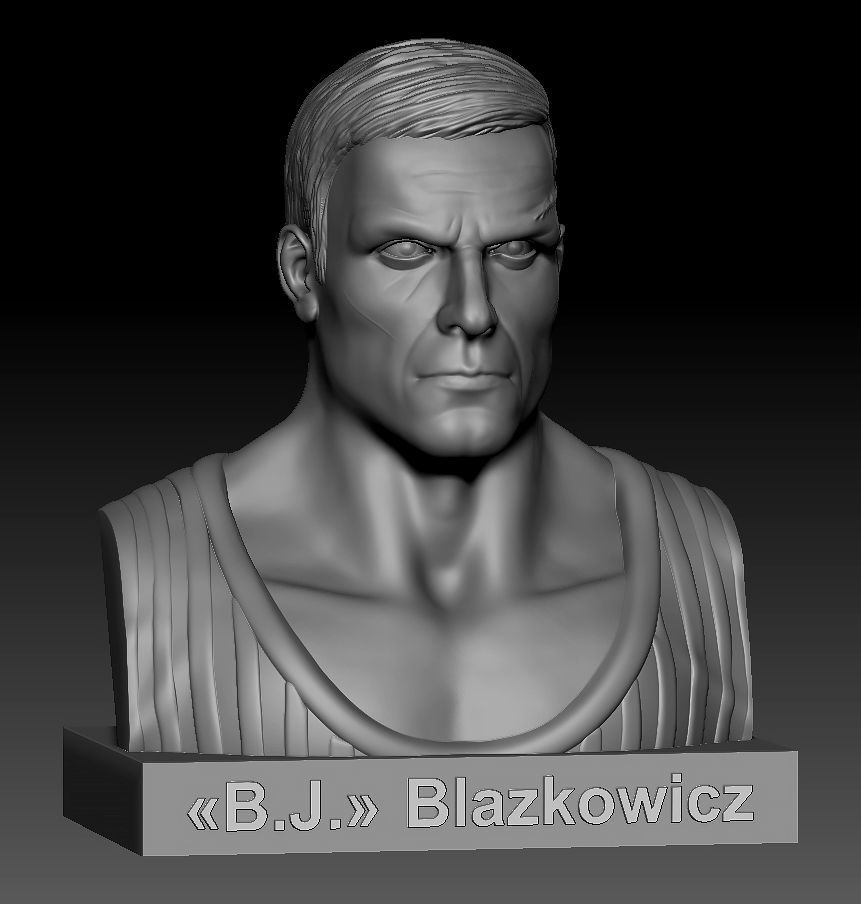Blazkowicz 3D model 3D printable | CGTrader