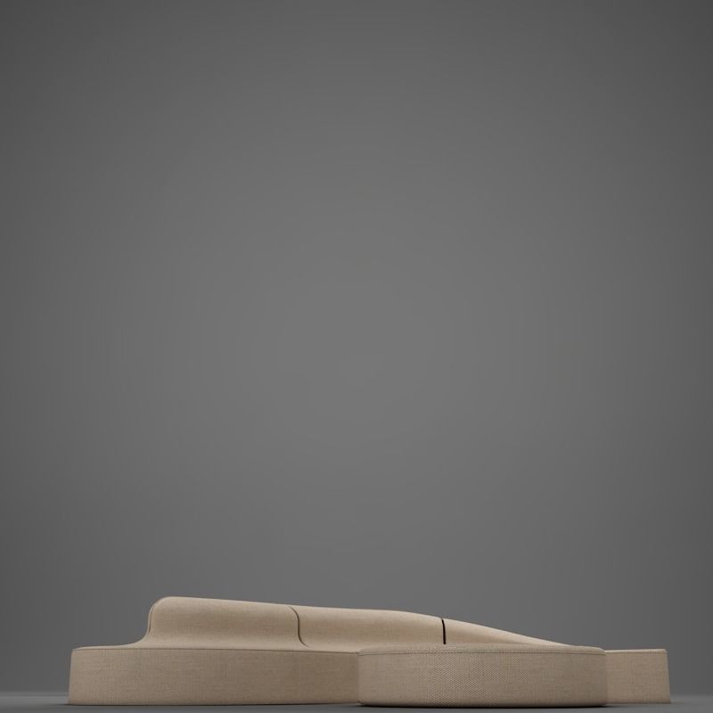 Ultra Modern club Sofa 3D model | CGTrader