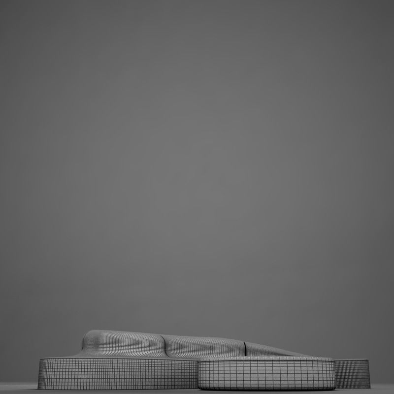Ultra Modern club Sofa 3D model | CGTrader