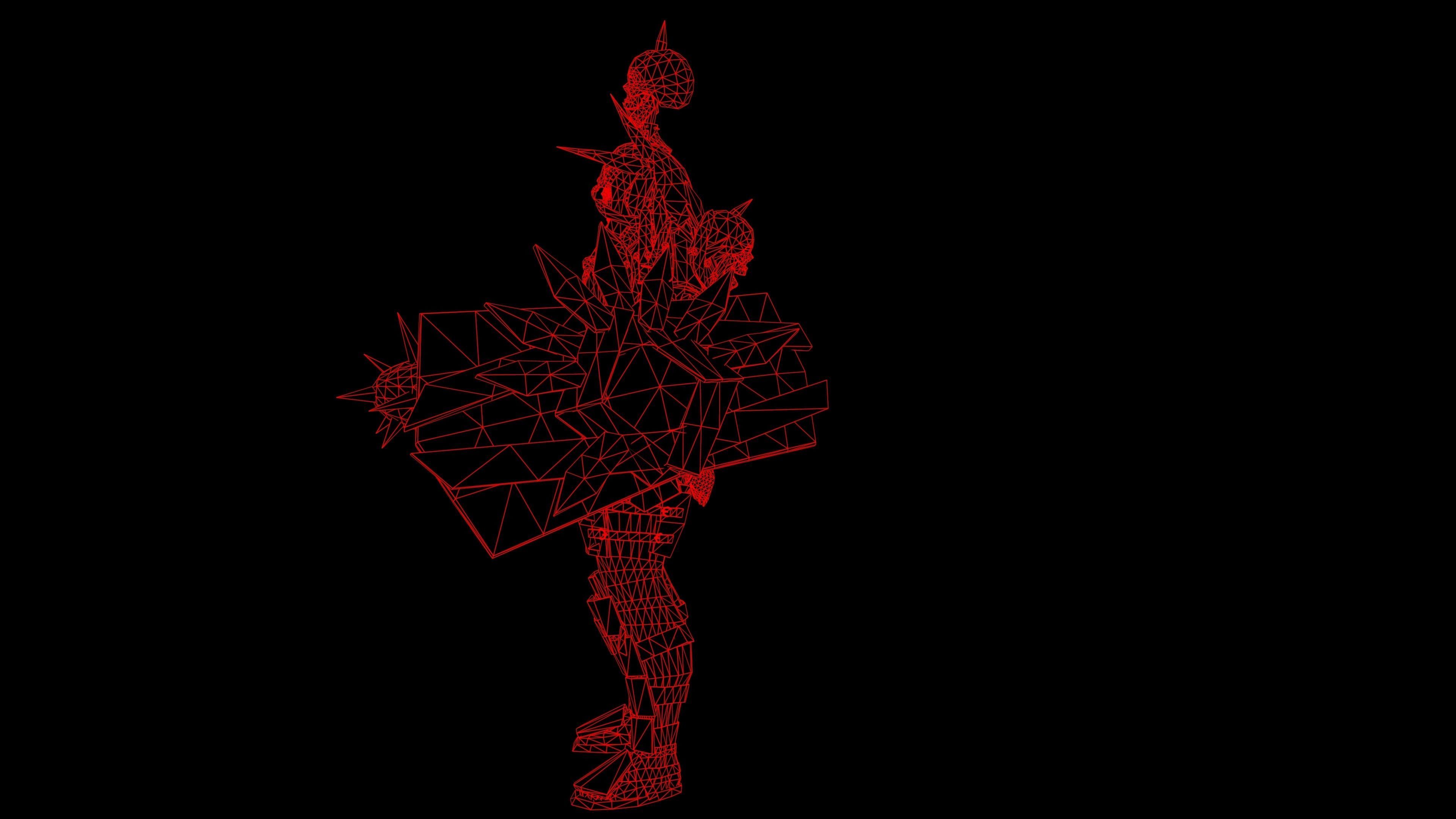 3D model Fat orc 2 VR / AR / low-poly rigged animated | CGTrader
