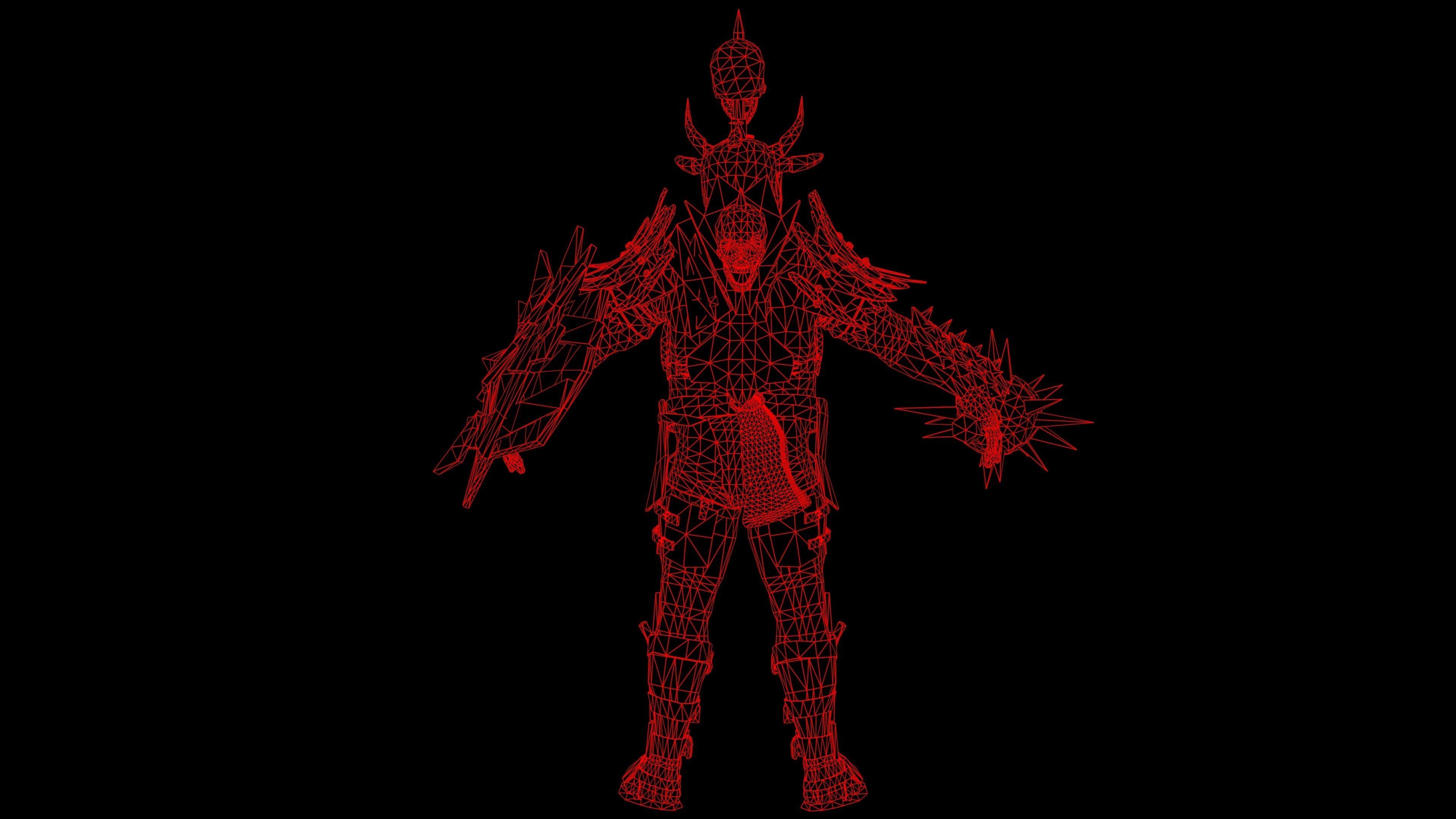 3D model Fat orc 2 VR / AR / low-poly rigged animated | CGTrader
