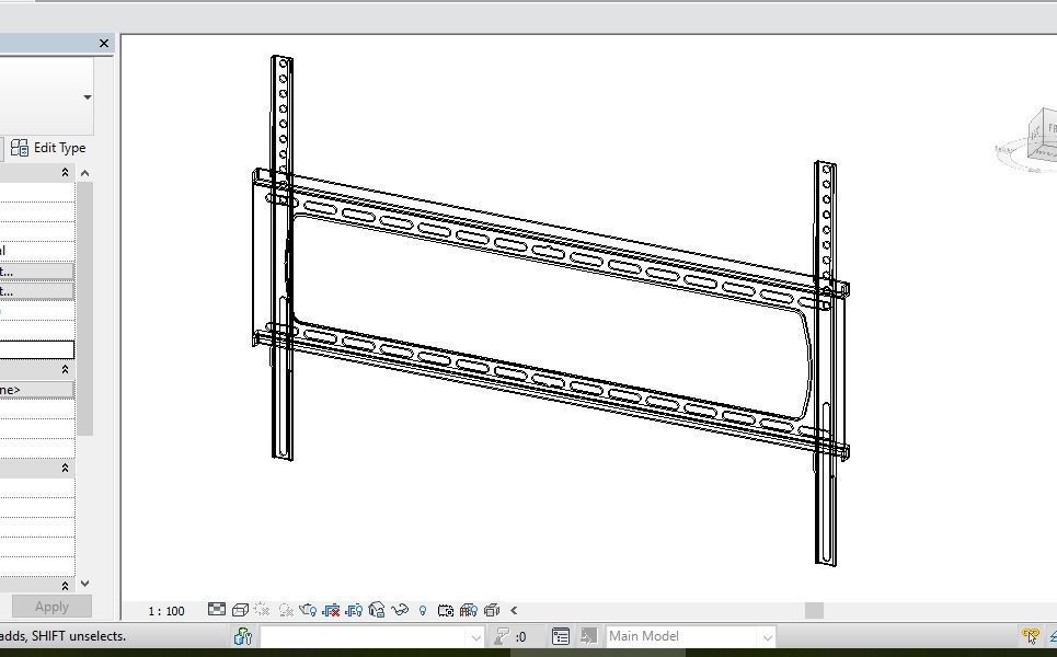 Display Wall and Ceiling Mount Revit Families 3D model | CGTrader