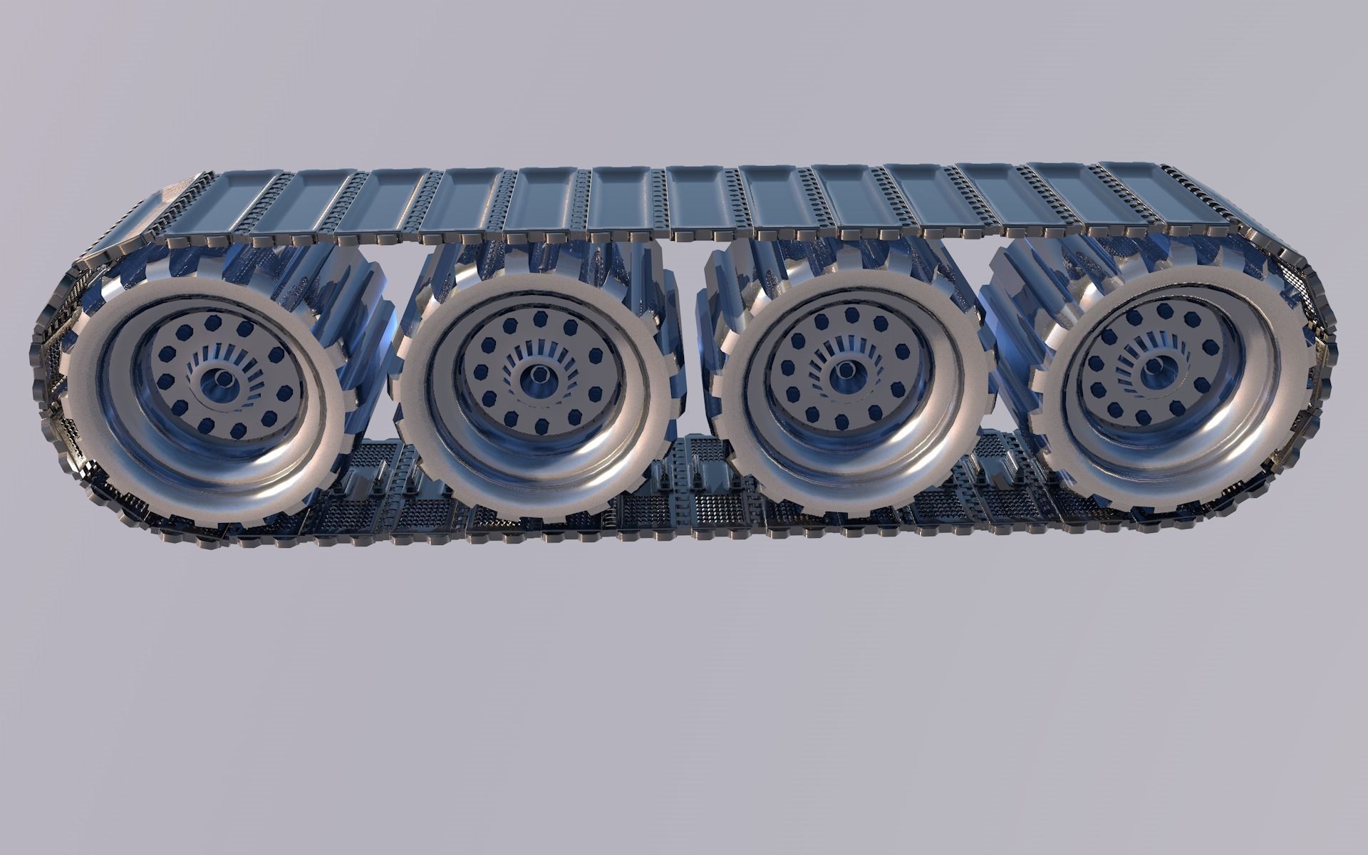 Tank wheel 3D model | CGTrader