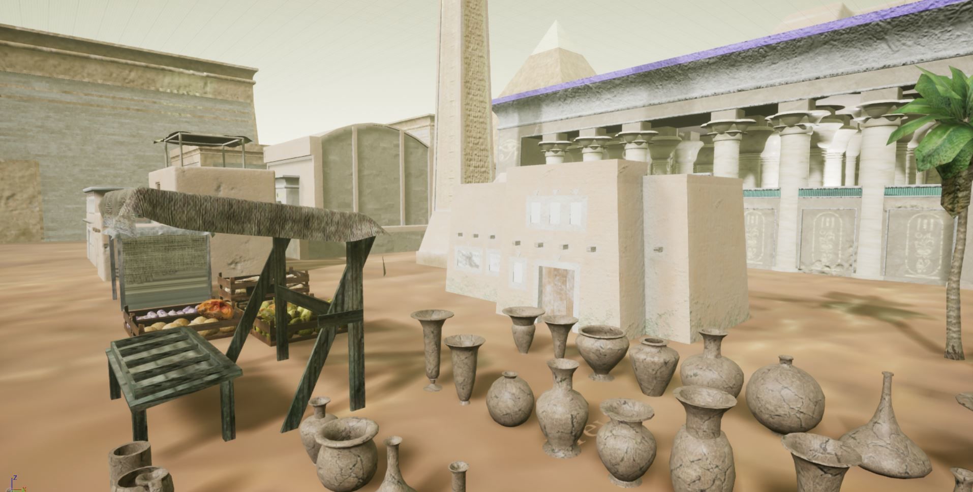 3D model Egypt city-modular prop-PBR VR / AR / low-poly | CGTrader