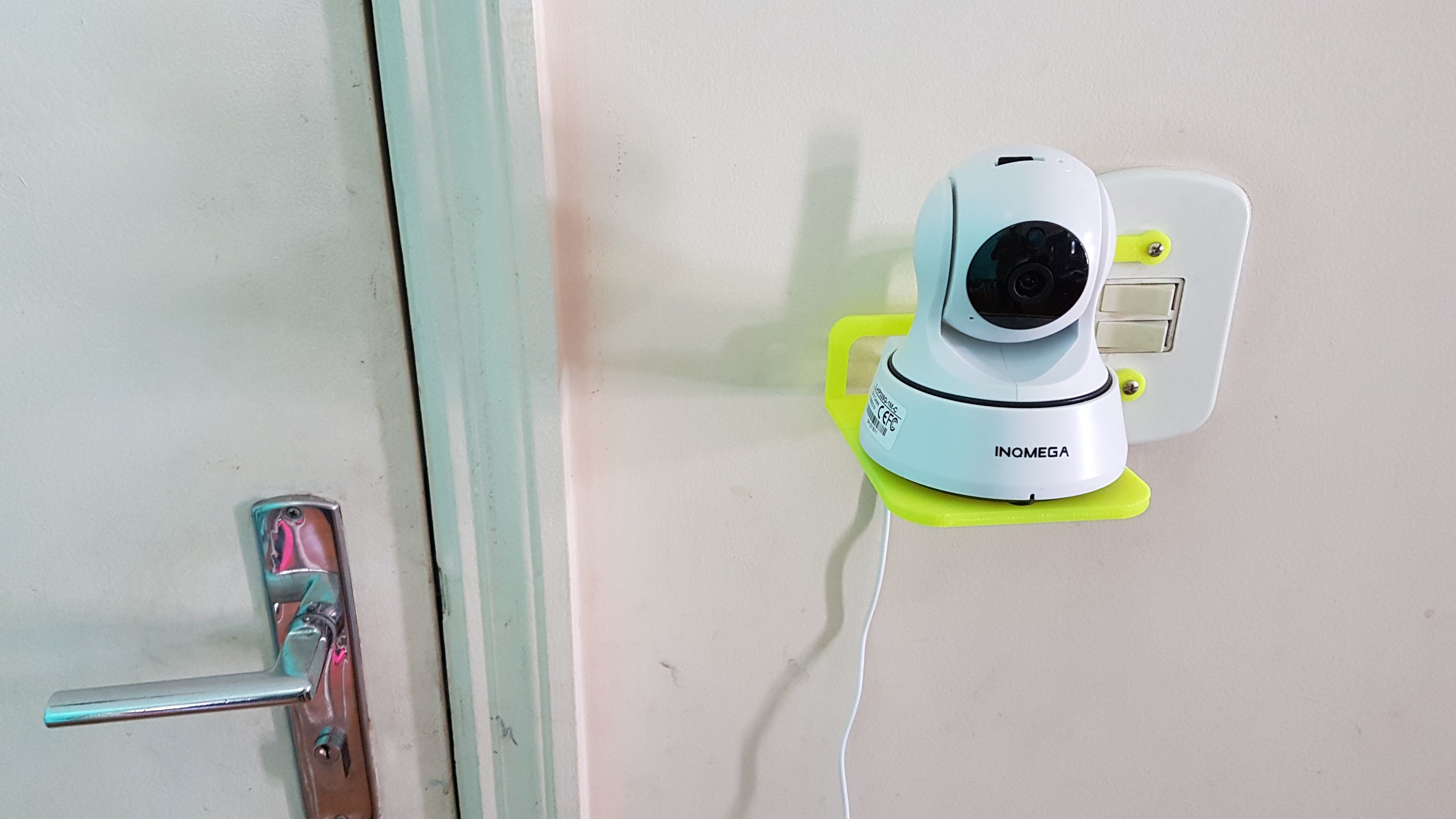 Indoor Surveillance Camera CCTV Support 3D model 3D printable | CGTrader
