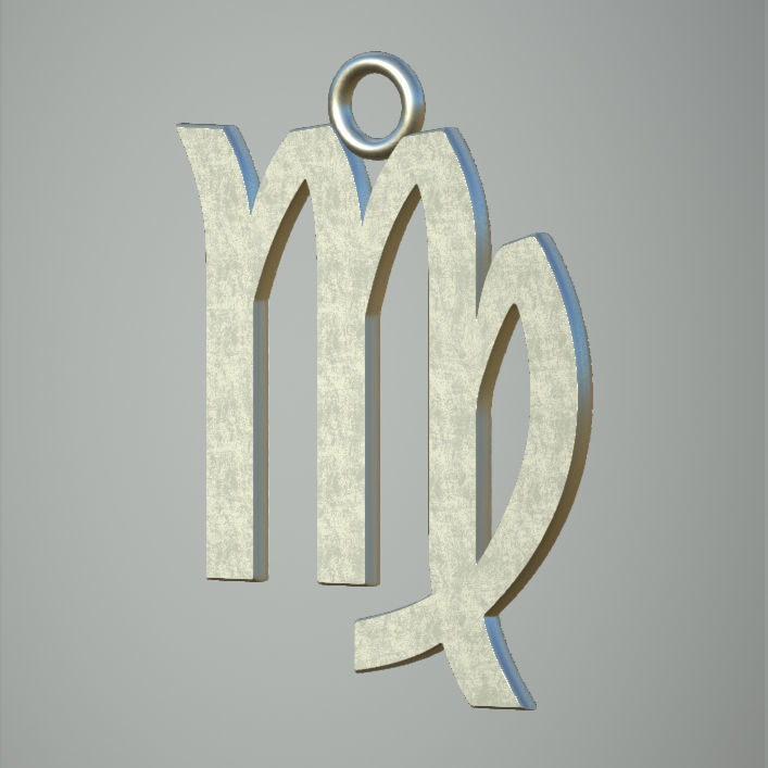 Pendant zodiac sign of scorpio 3D model 3D printable | CGTrader