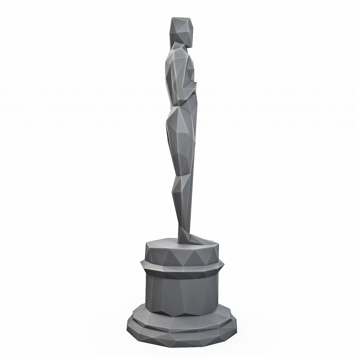 Oscar Low Poly 2 3D model 3D printable | CGTrader