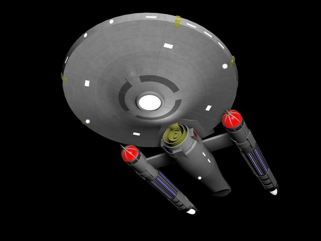 USS Draco Star Trek Style Ship 3D model | CGTrader