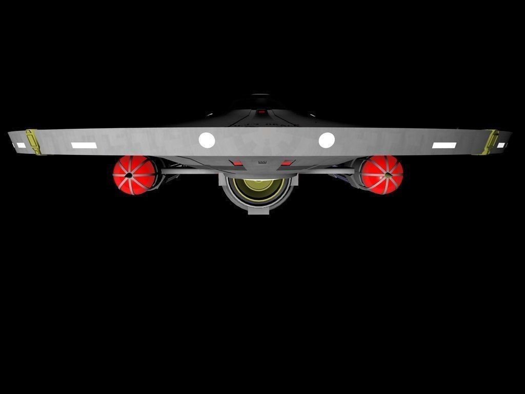 USS Draco Star Trek Style Ship 3D model | CGTrader